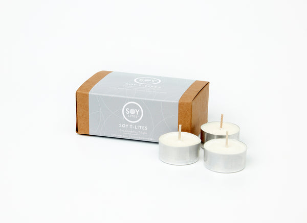 Soy T-Lites 12's Unscented – Vendange